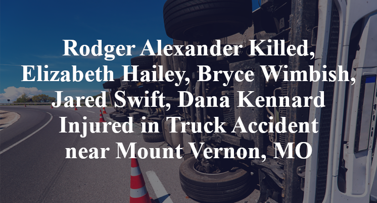 Rodger Alexander Killed, Elizabeth Hailey, Bryce Wimbish, Jared Swift ...