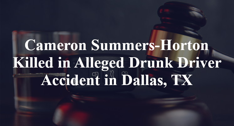 Cameron Summers-Horton Killed in Alleged Drunk Driver Accident in ...