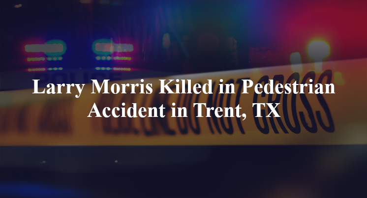 Larry Morris Killed in Pedestrian Accident in Trent, TX