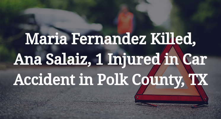 Maria Fernandez Killed, Ana Salaiz, 1 Injured in Car Accident in Polk ...